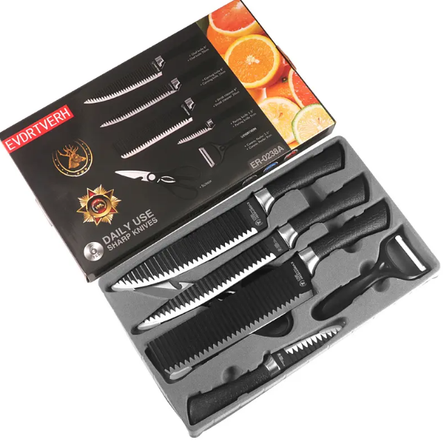 KITCHEN :: Knieve :: EVDRTVERH 6-Piece Knife Set
